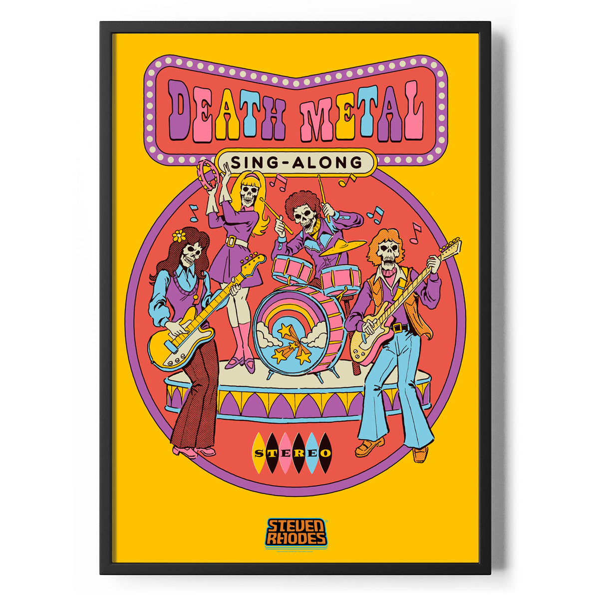 Death Metal Sing-Along Poster Standard – Shirtstore