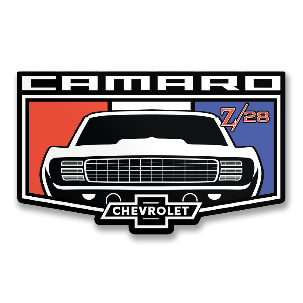 Chevrolet Camaro Emblem Sticker – Shirtstore