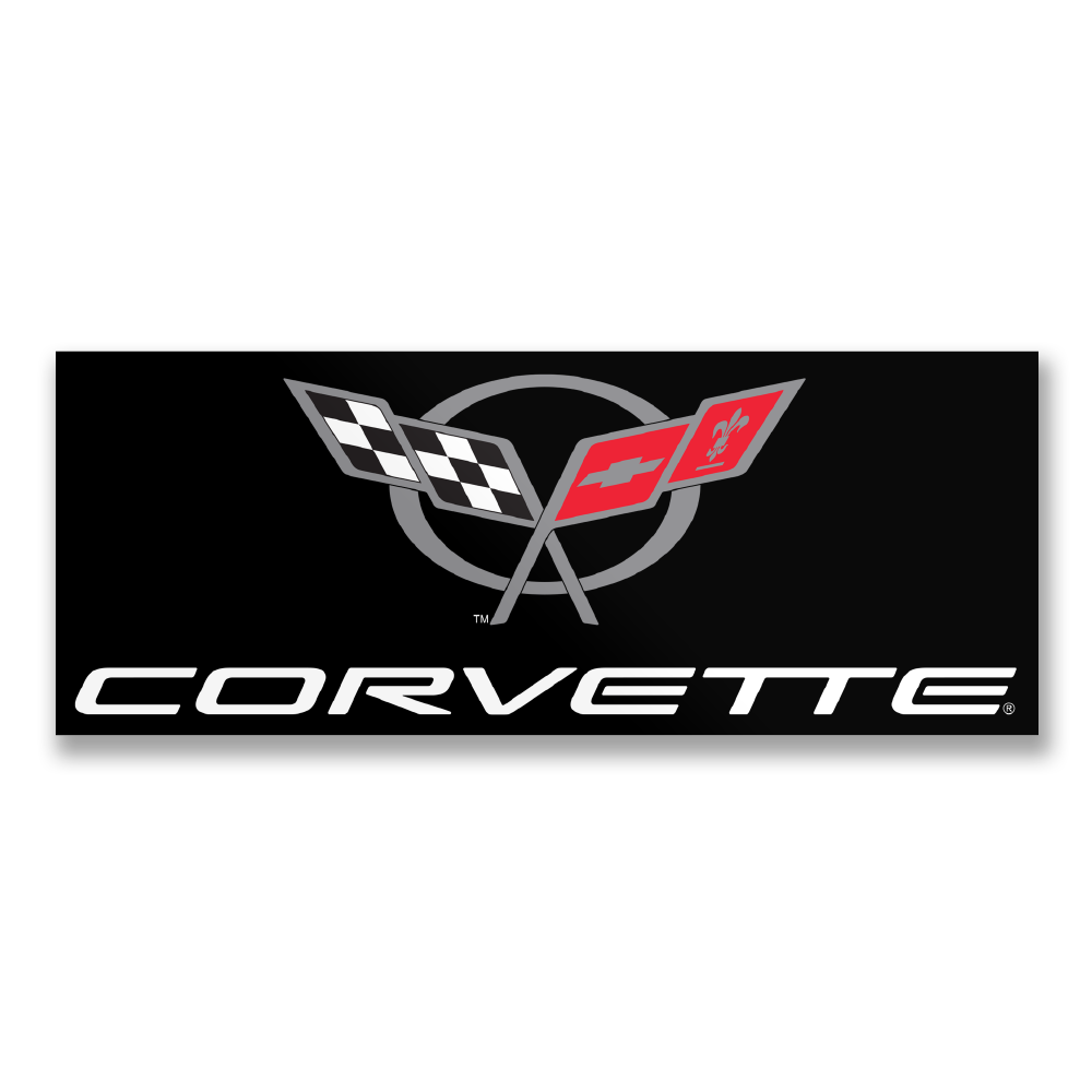 Chevrolet Corvette C5 Logo Sticker – Shirtstore