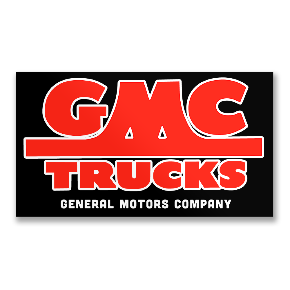 GMC Trucks Vintage Logo Sticker – Shirtstore