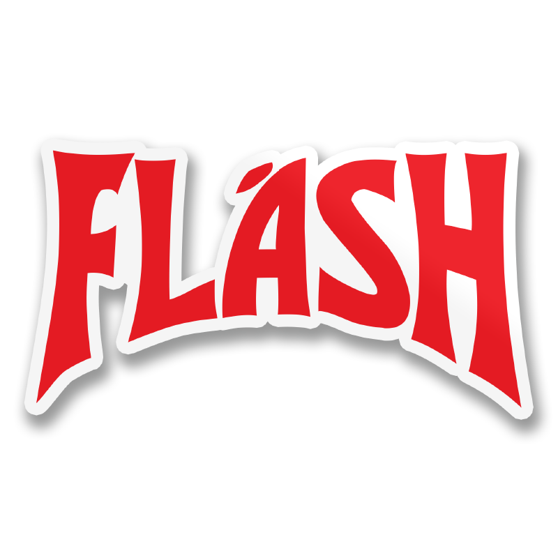 Flash Logo Sticker – Shirtstore