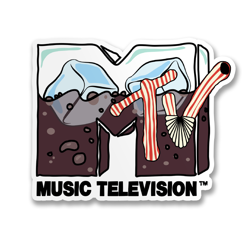 MTV Logo Cubes Sticker – Shirtstore