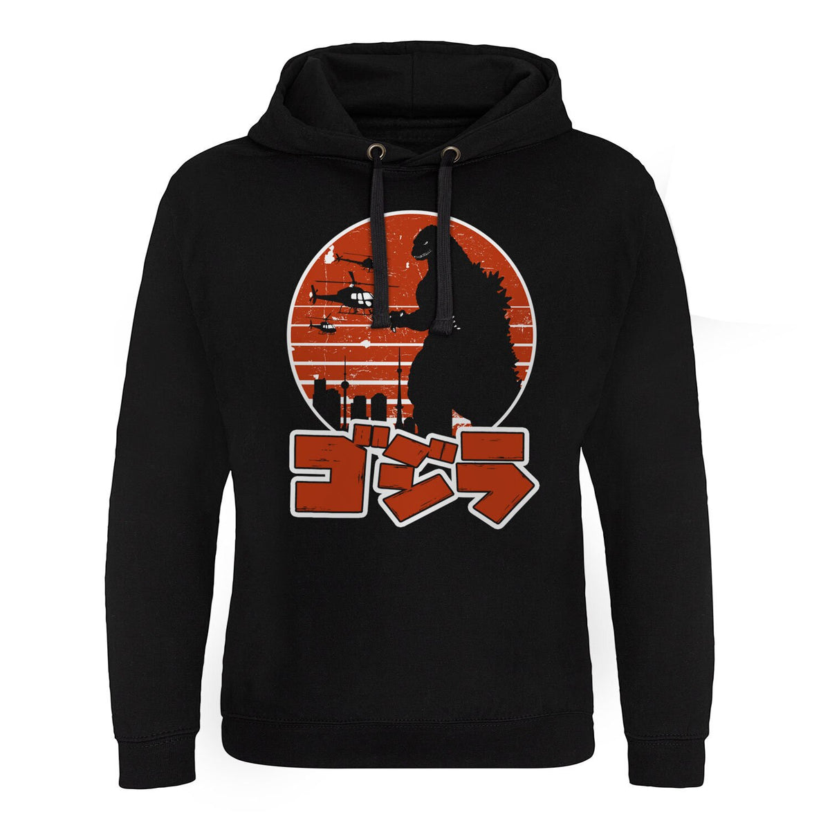 Godzilla Japanese Logo Epic Hoodie – Shirtstore