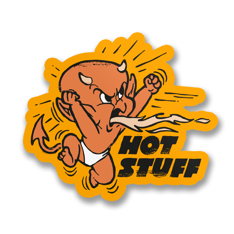 Hot Stuff Sticker – Shirtstore