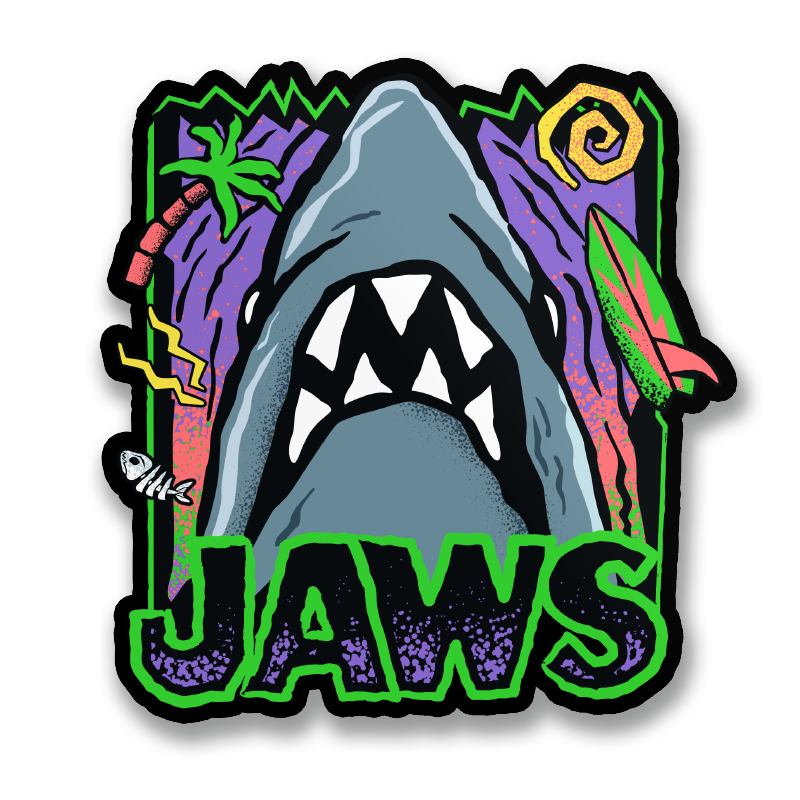 JAWS Doodle Sticker – Shirtstore